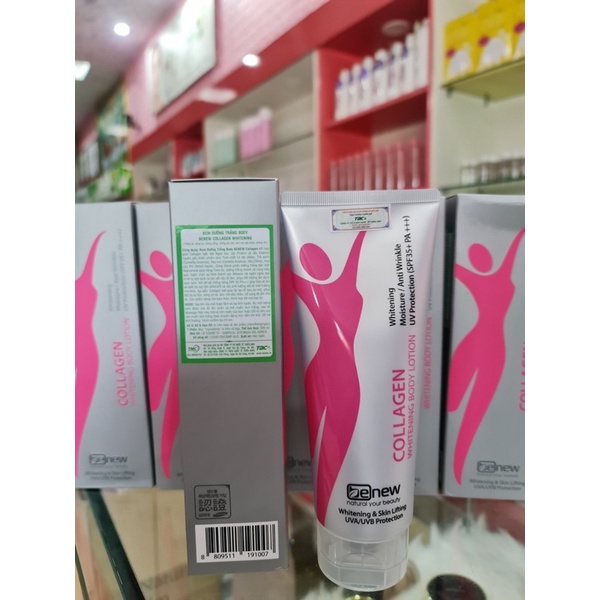 Genuine Benew Collagen Whitening Body Lotion 200ml | Shopee Singapore