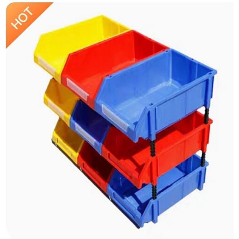 [Sg Ship] Stackable Part Bin Industrial Household Kitchen Multi-purpose ...