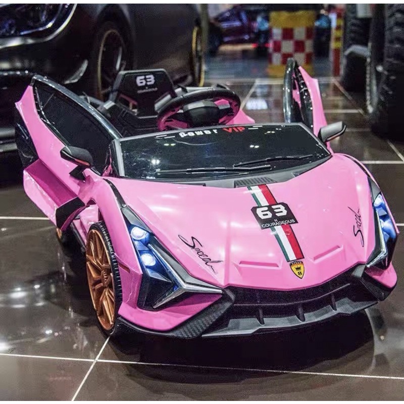 Lamborghini Kids Electric Car with Remote Control Kid Ride Kid Drive on ...