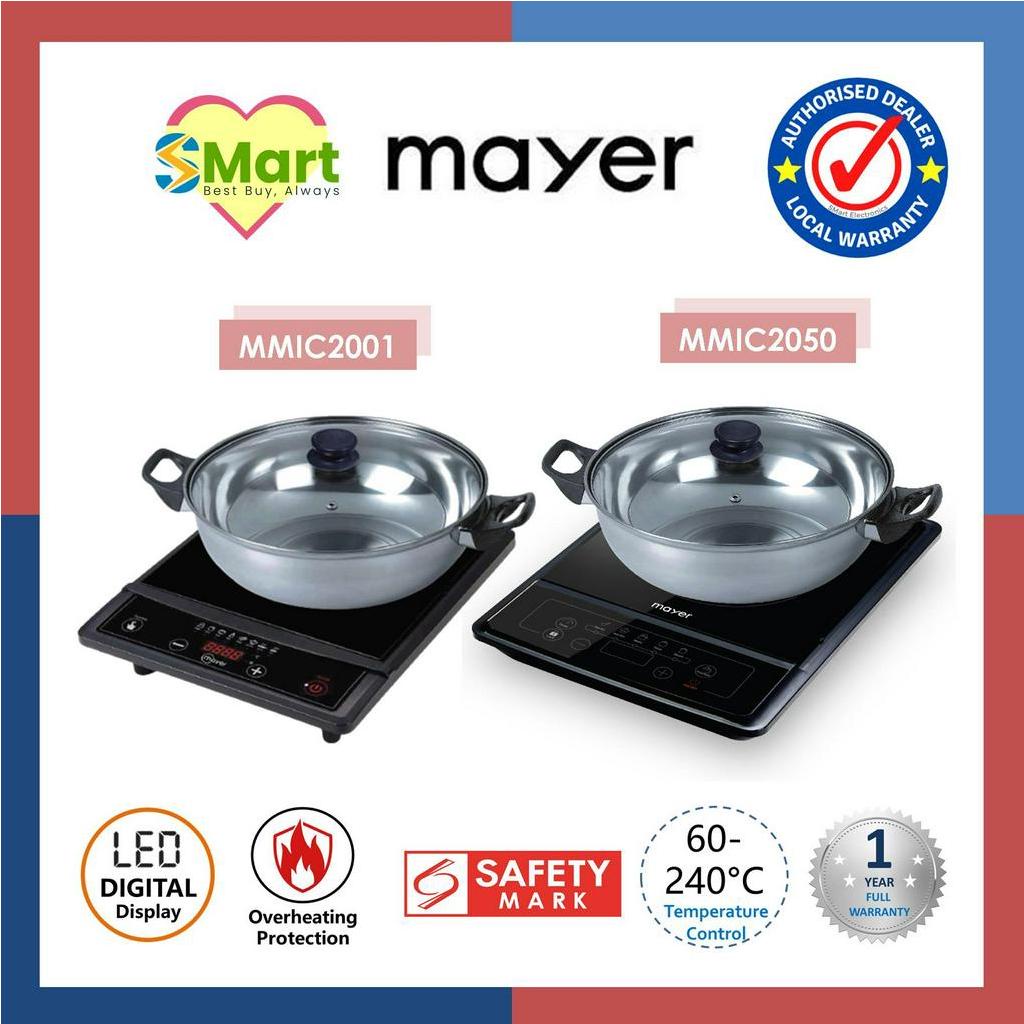 🔥FOC Pot🔥Mayer Induction Cooker [MMIC2050] [MMIC2001] | Shopee Singapore