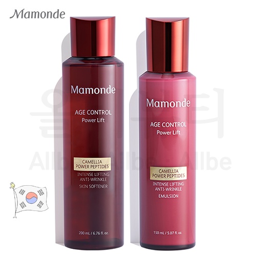 [Mamonde] AGE CONTROL POWER LIFT SKIN SOFTENER 200ml / EMULSION 150ml ...