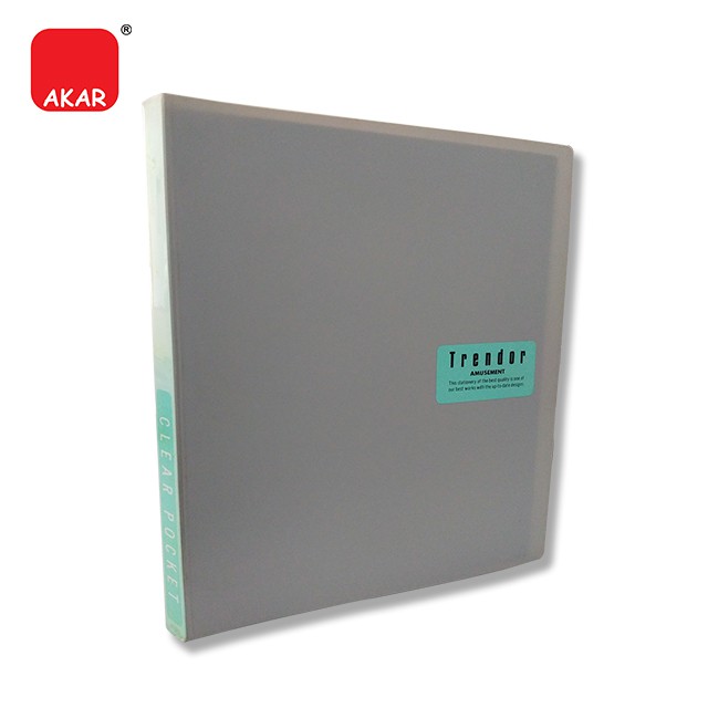B5 Clear Holder Pocket Silver 20's (1pc) | Clear Holder Pocket Size B5 ...