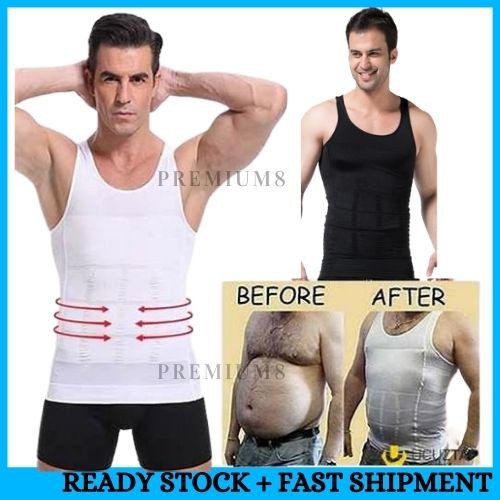 Men Singet Slimming Singlet Body Shape Wear Men Slimming Vest Singlet ...