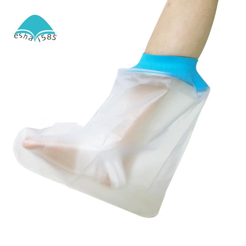 Watertight Foot Protector Bathing Waterproof Cover Shower Foot Rest ...