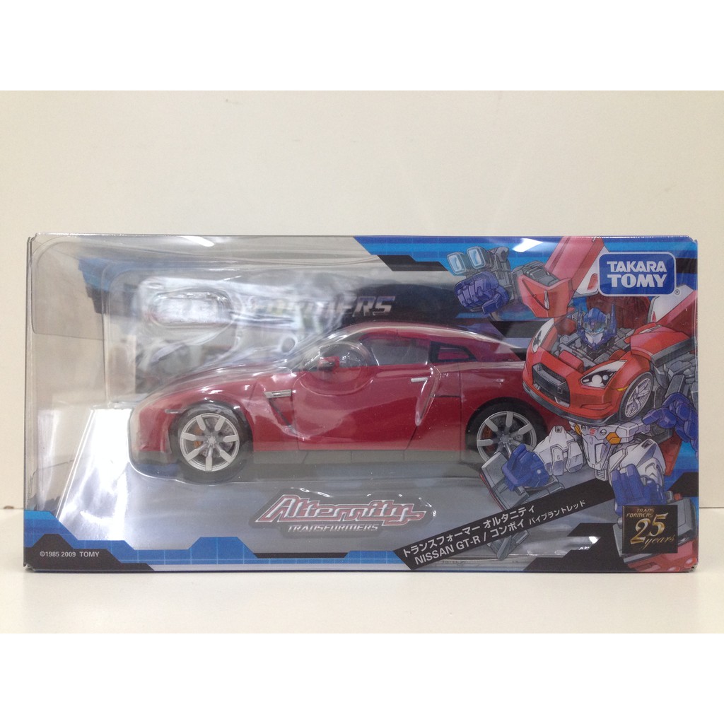 Takara Tomy Transformers Alternity Nissan GT-R A-01 Convoy (Vibrant Red ...