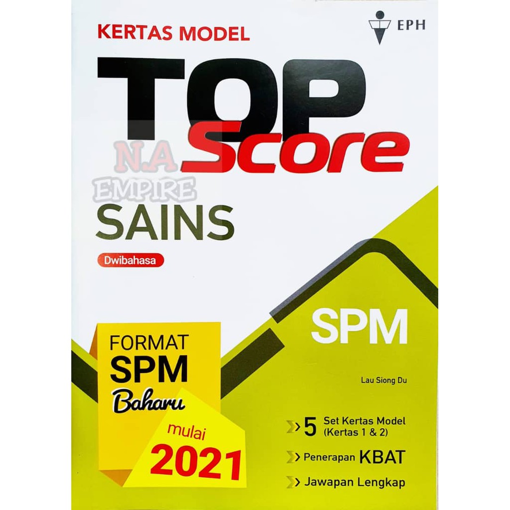 Spm SCIENCE Top Score Model Paper (Bilingual) | Shopee Singapore