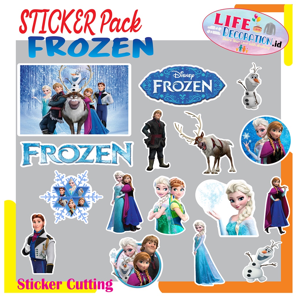 Frozen STICKER / DISNEY FROZEN STICKER PACK | Shopee Singapore