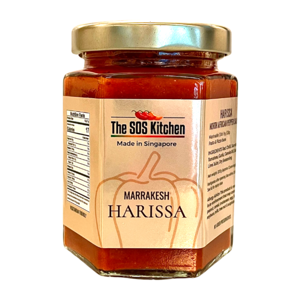 SOS - Harissa Hot Cooking Sauce 200g | Shopee Singapore