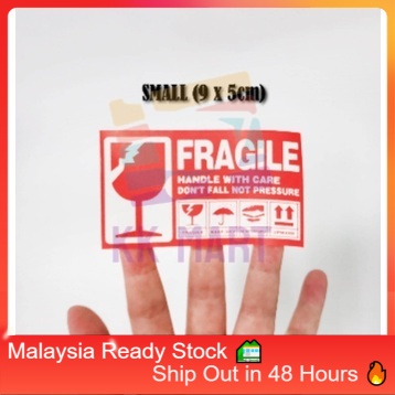 Fragile Sticker Fragile Label Warning Label [1 PCS ] Fragile Sticker ...