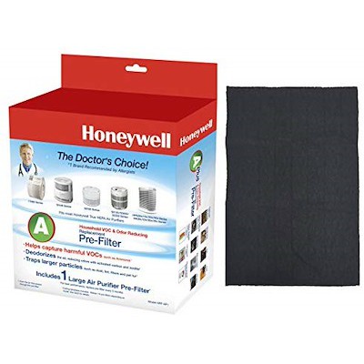 Honeywell HRF-AP1 Filter A Universal Carbon Pre-filter Pack of 1 Multi ...