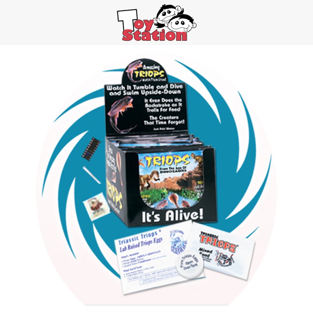 TOYOPS Countertop Triops (2 sets) Hatch Your Own Ancient Creatures STEM ...