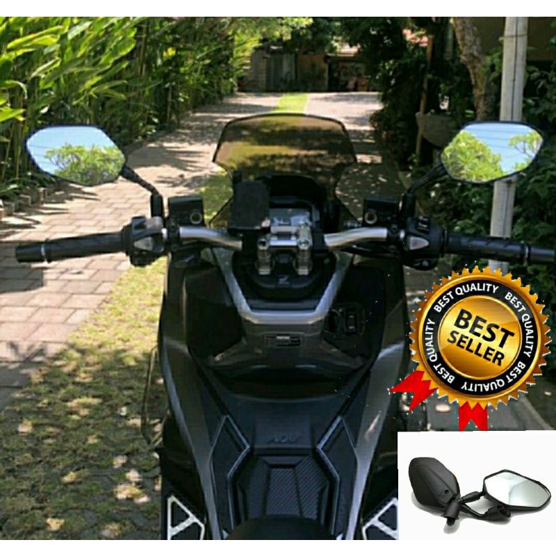 Honda ADV 150 short stem rear view mirror, GMA model | Shopee Singapore