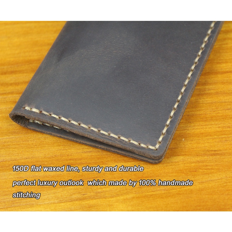 Munuki Vintage Handmade lether card bag Business card holder Men ...