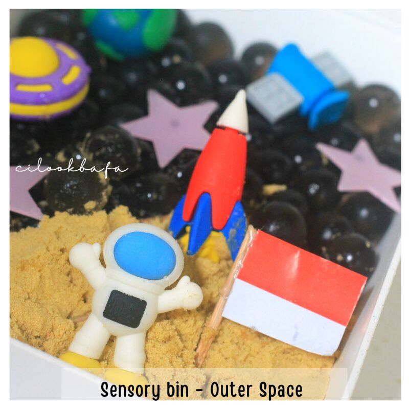 Play Kit Sensory Bin Set Space Theme / Outer Space / Astronaut ...