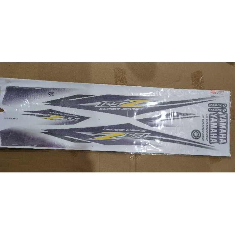 MORITAKA STICKER Y125 Y125Z Y125ZR PURPLE NORMAL/MORITAKA | Shopee ...