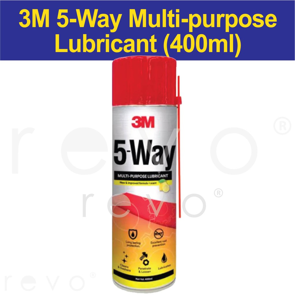 3M 5-Way Multi-purpose Lubricant (400ml) | Shopee Singapore