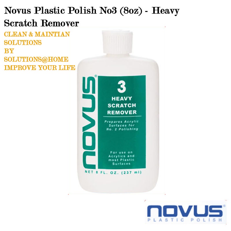 Novus No 3 Heavy Scratch Remover 8OZ (237ML) | Shopee Singapore