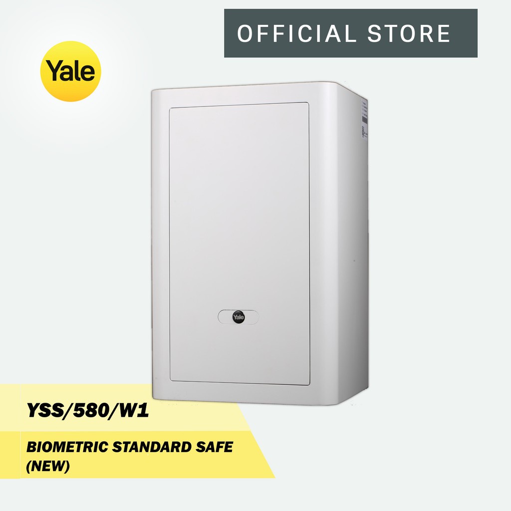 Yale YSS/580/W1 Biometric Safe (Note: Dimension of Digital Panel and/or ...