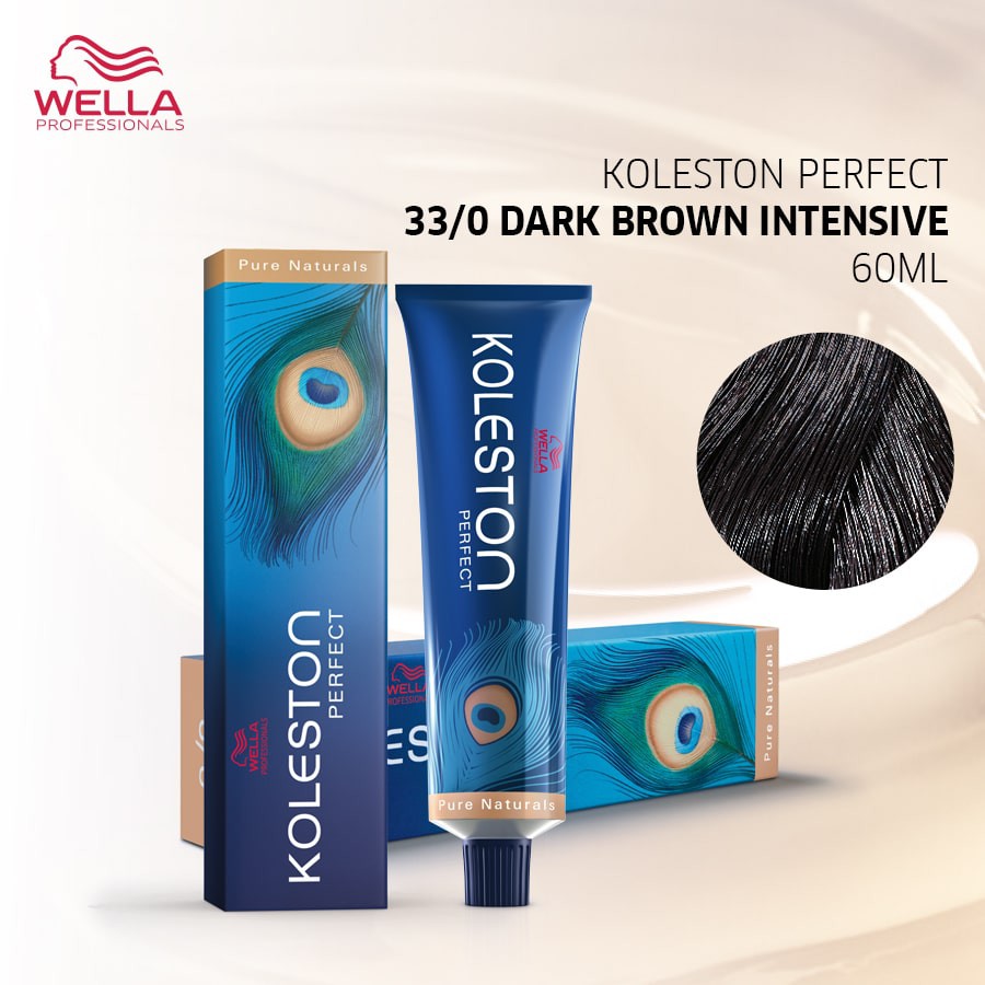 Wella Professionals Koleston Perfect 33 / 0 Dark Brown Intensive 60 ml ...