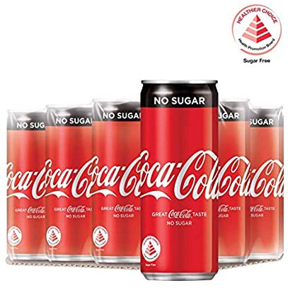 COKE Zero No Sugar 320ML X 24 (CAN) | Shopee Singapore