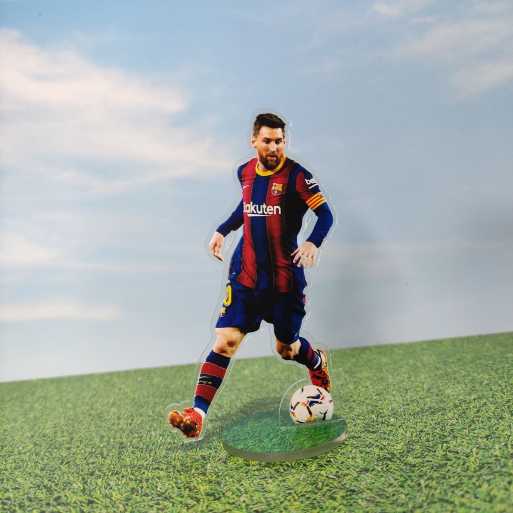 Standee Action Figure Lionel Messi Barcelona 2020/2021 | Shopee Singapore