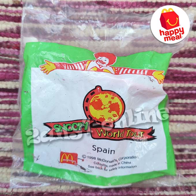 1998 Mcdo Snoopy World Tour - SPAIN (Sealed) | Shopee Singapore