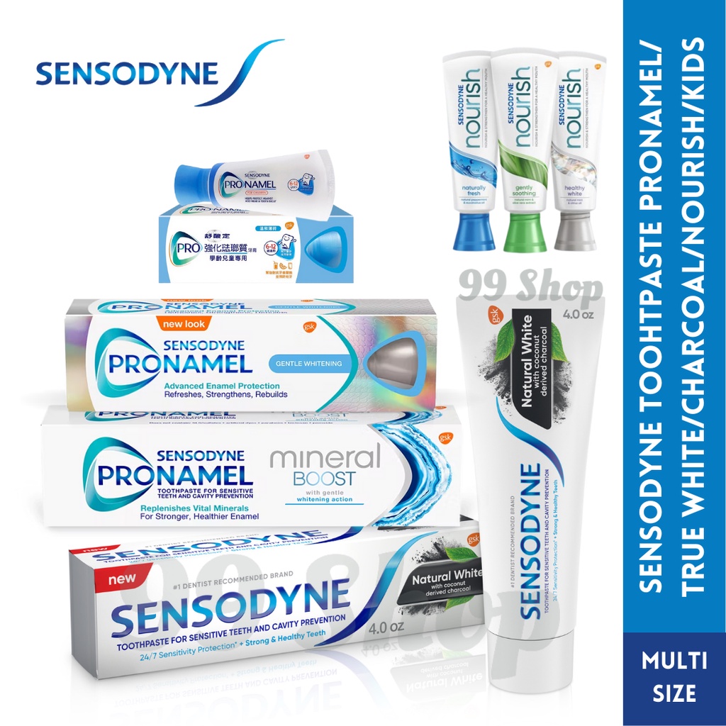 Sensodyne Pronamel Clinical White Sensitive Teeth and Pronamel ...