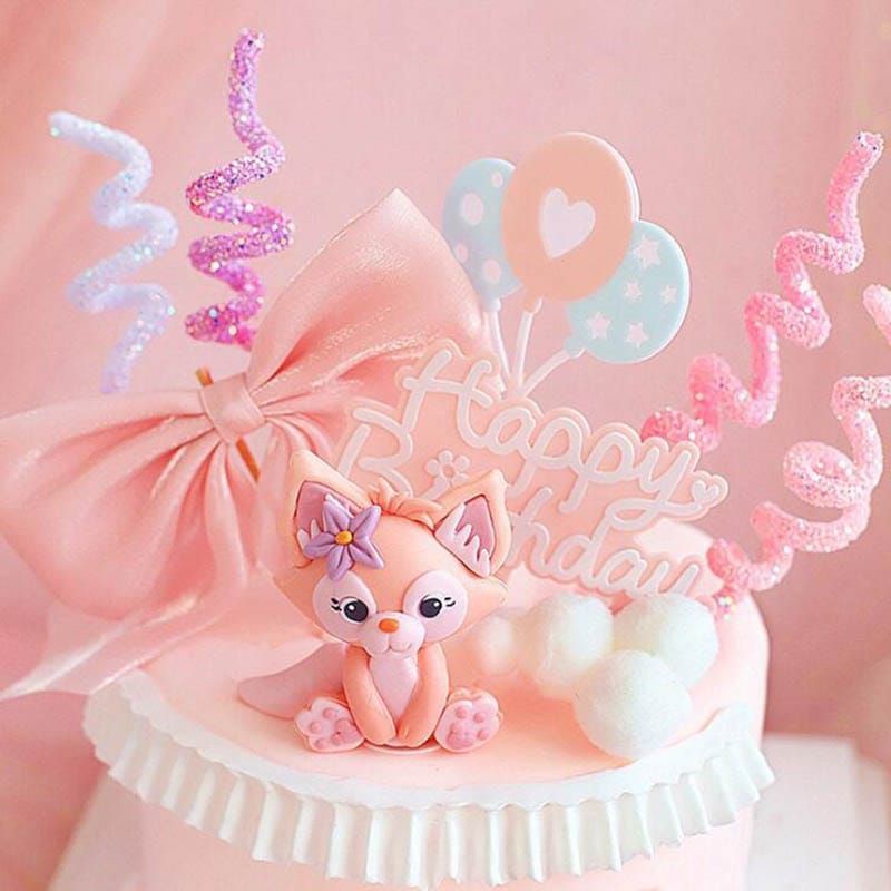 GET 4 PCS FLEXIBLE STRIP SHAPE BIRTHDAY PARTY CAKE DECORATIONS TOPPER ...
