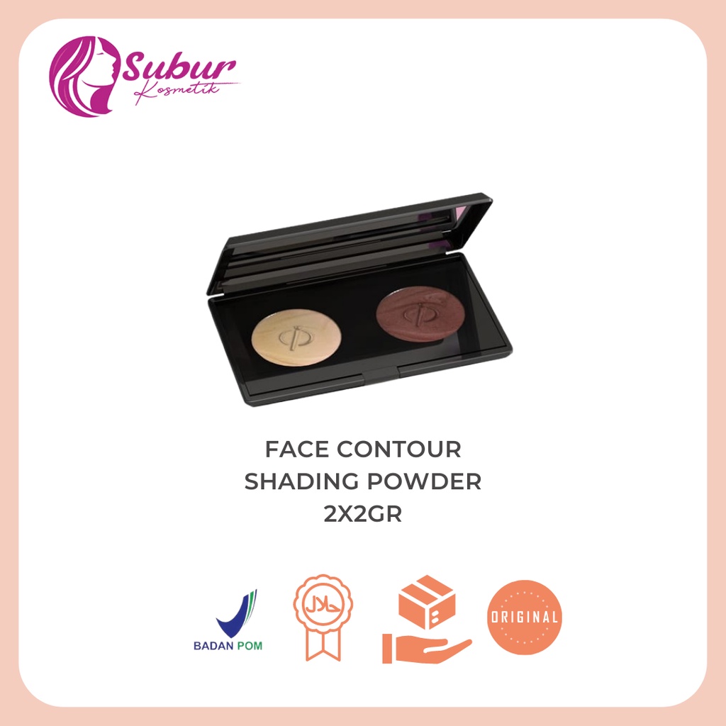 Inez Face Contour Shading Powder 2X2Gr | Shopee Singapore