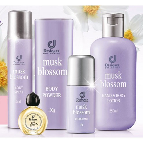 Cosway Designer Collection Musk Blossom Body Powder / Deodorant / Hand ...