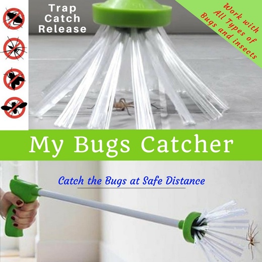 My Bugs Catcher catch all bugs and insect at safe distance easy to use ...