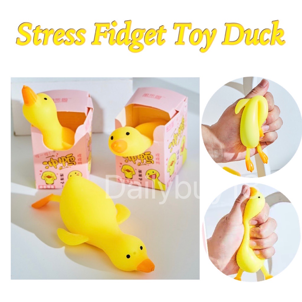 （Ready Stock）HOT Stress Fidget Toy Duck - Anti Stress Ball - Stress ...