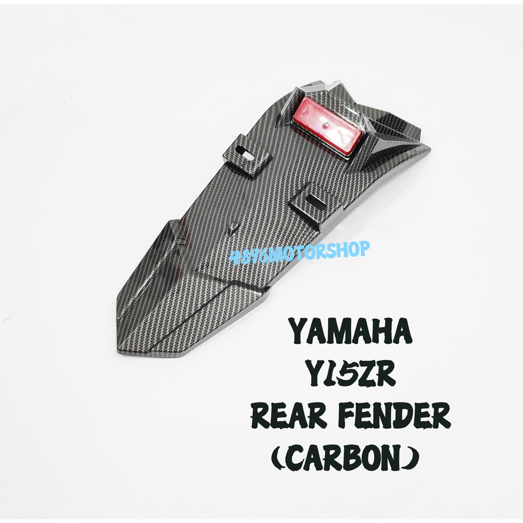 YAMAHA Y15ZR V1 V2 Y15 Y SUKU REAR FENDER CARBON MUDGUARD MX KING ...