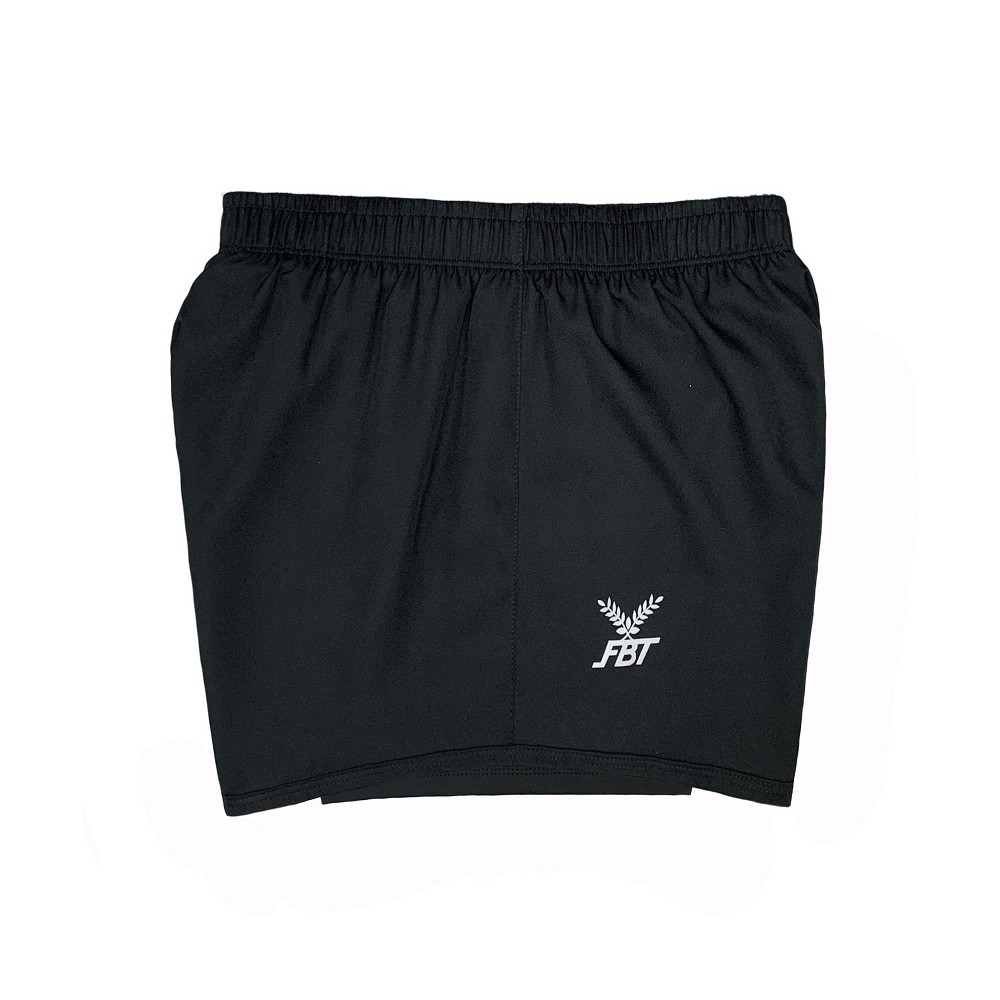 FBT SHORTS WITH INNER TIGHTS #838 [BLACK] | Shopee Singapore