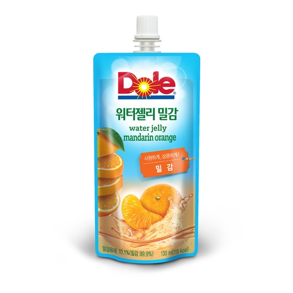 Dole Water Jelly Mandarin Orange 130Ml | Shopee Singapore