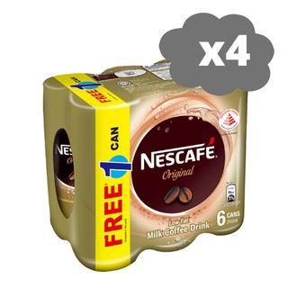 Nescafe Original Can Carton - (6X240Ml) x 4 packs | Shopee Singapore