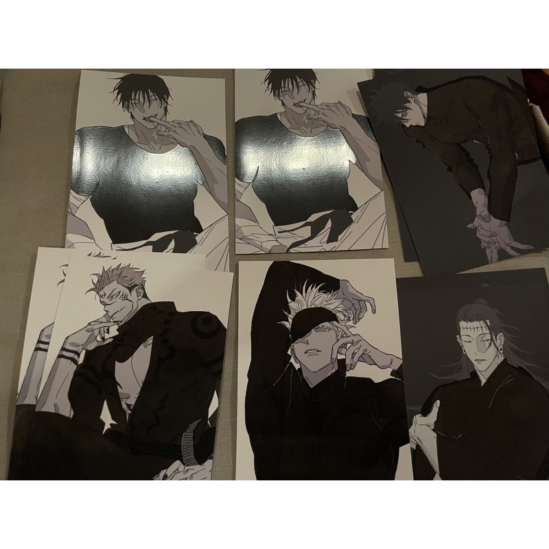 Magic postcard jujutsu kaisen jjk by 11114tai sukuna toji gojo geto ...