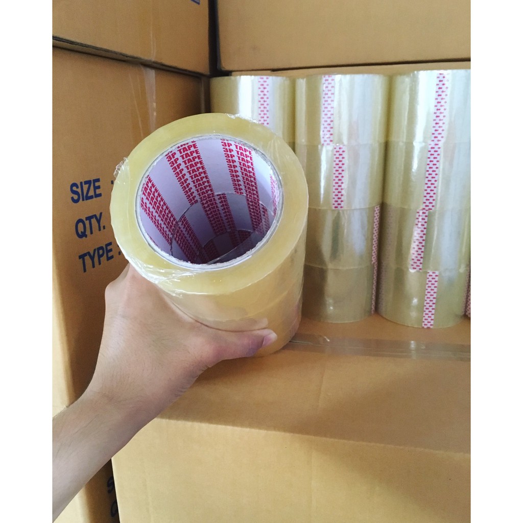 opp tape 2x100 Yards (Clear Opaque) | Shopee Singapore