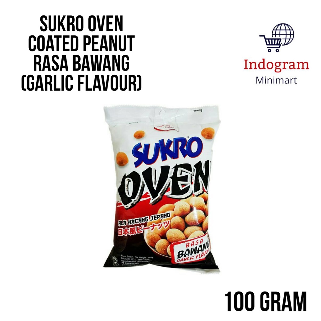 Sukro Oven Coated Peanut Rasa Bawang (Garlic) | Shopee Singapore