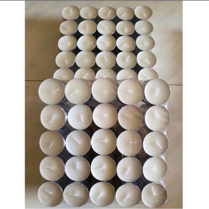 (Bundle of 100,8) High Quality 4hrs Tea Light Candle TeaLight Candle ...