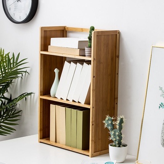 YOUNAL Desktop Bookshelf Mini Two Or Three-layer Storage Rack Simple ...