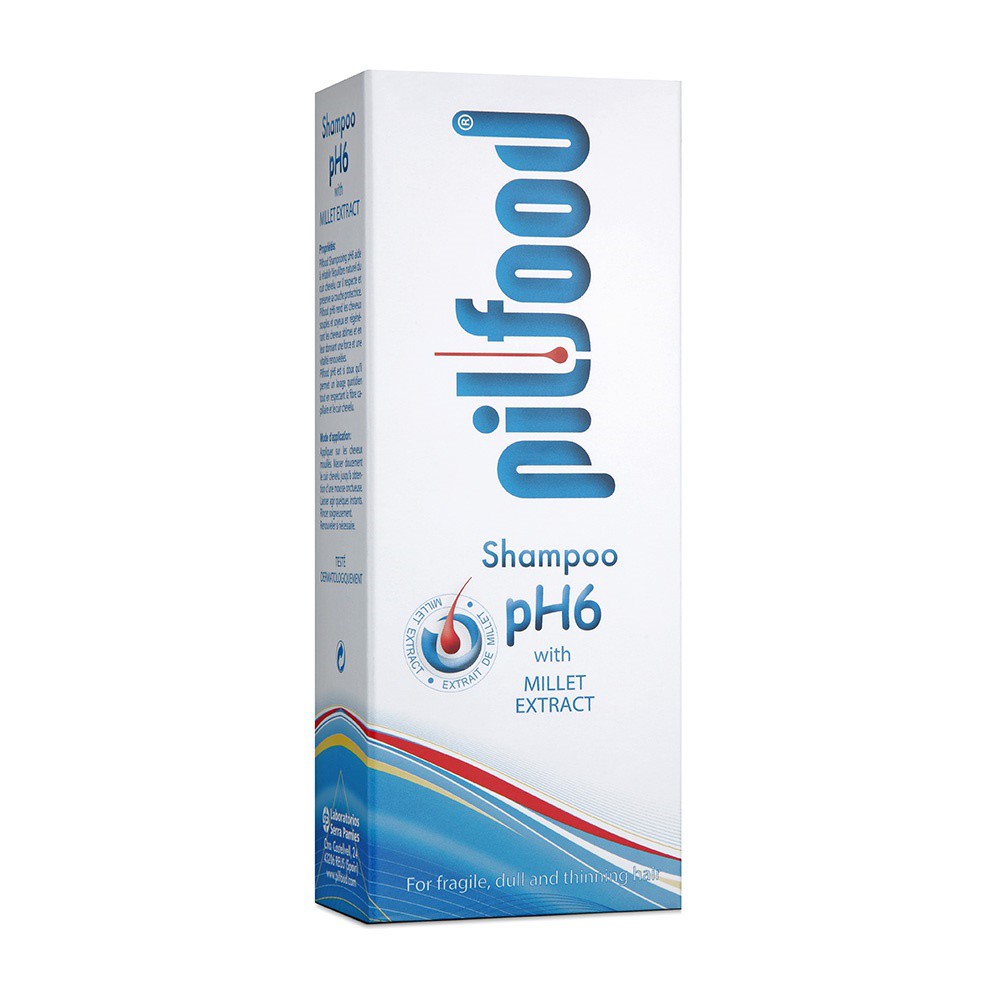 Bundle of 3 X PILFood Shampoo 200ml - For dull and thinning hair ...