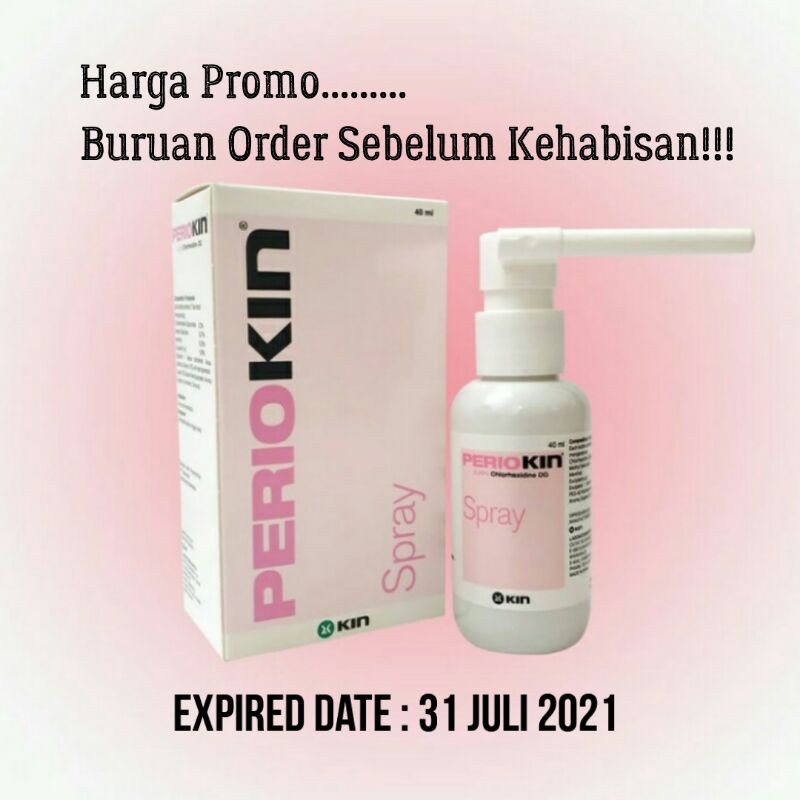 Periokin SPRAY 100% Original (Trousing Inflammation Pain In The Oral ...