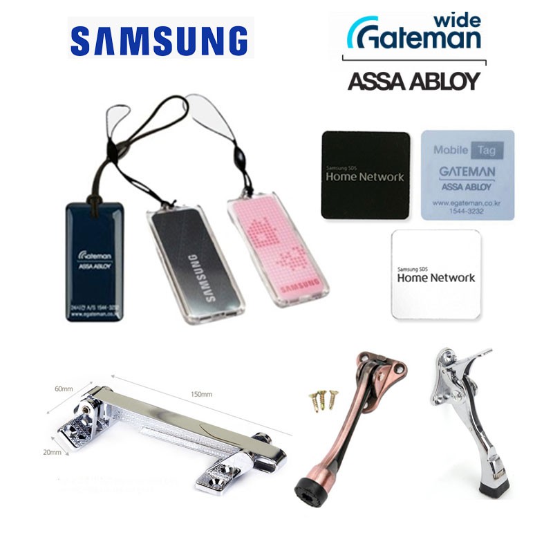 SAMSUNG Gateman Digital Door Lock accessories / Doorlock RFID Sticker ...