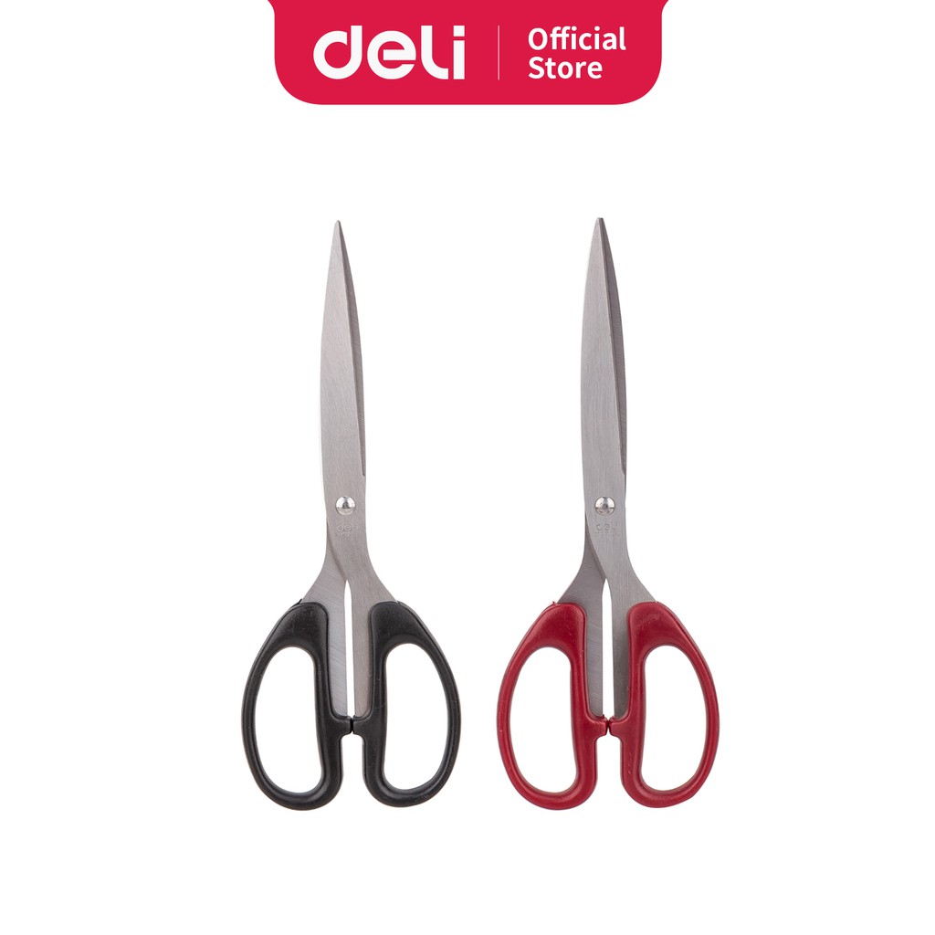 Bundle of 2 Deli Scissor 210mm E6010 RANDOM COLOUR | Shopee Singapore