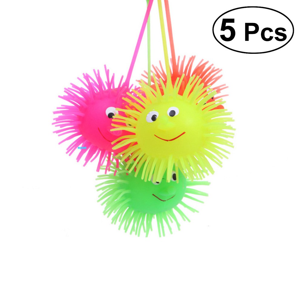 5pcs Puffertoys Toy Animal Squeeze Fidget Kids Talking Flashing ...