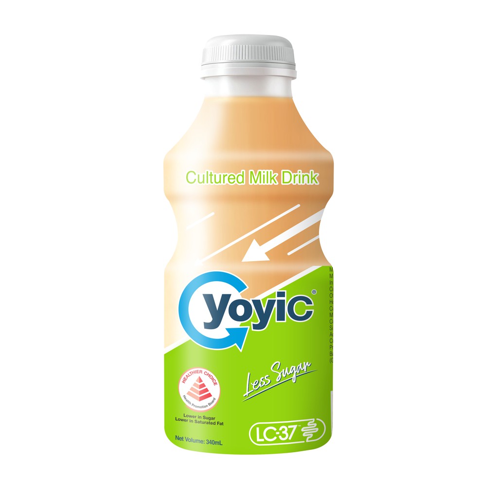 優益C 乳酸菌 (低糖) YOYI C Live Lactobacillus Bottle Drink 340ML x 24 Bottles ...