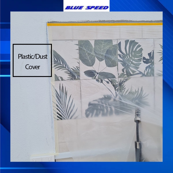 Plastic Drop Plastic Cover Dust Cover DIY Painting Renovation Work ...