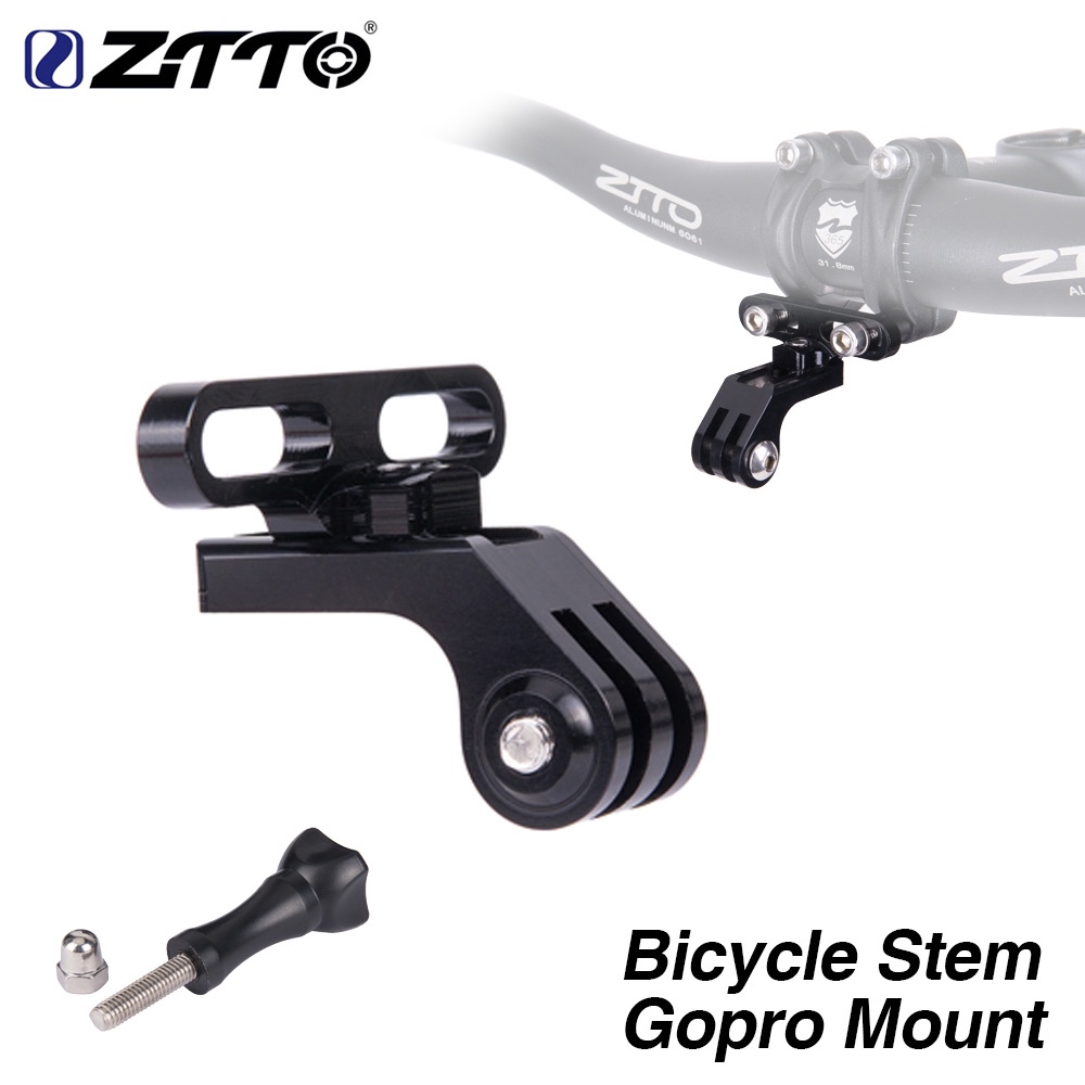 ZTTO MTB Road Bike Stem Gopro Mount Bicycle Front Camera Flashlight ...