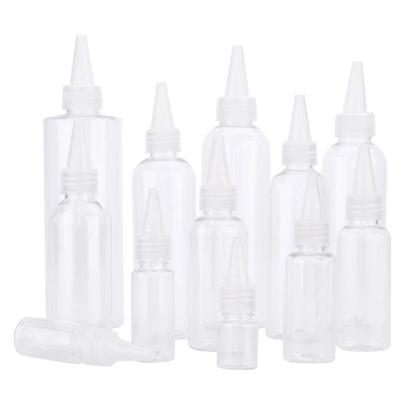 10-100ml Empty Dropper Bottle with Childproof Cap Plastic Nozzle ...